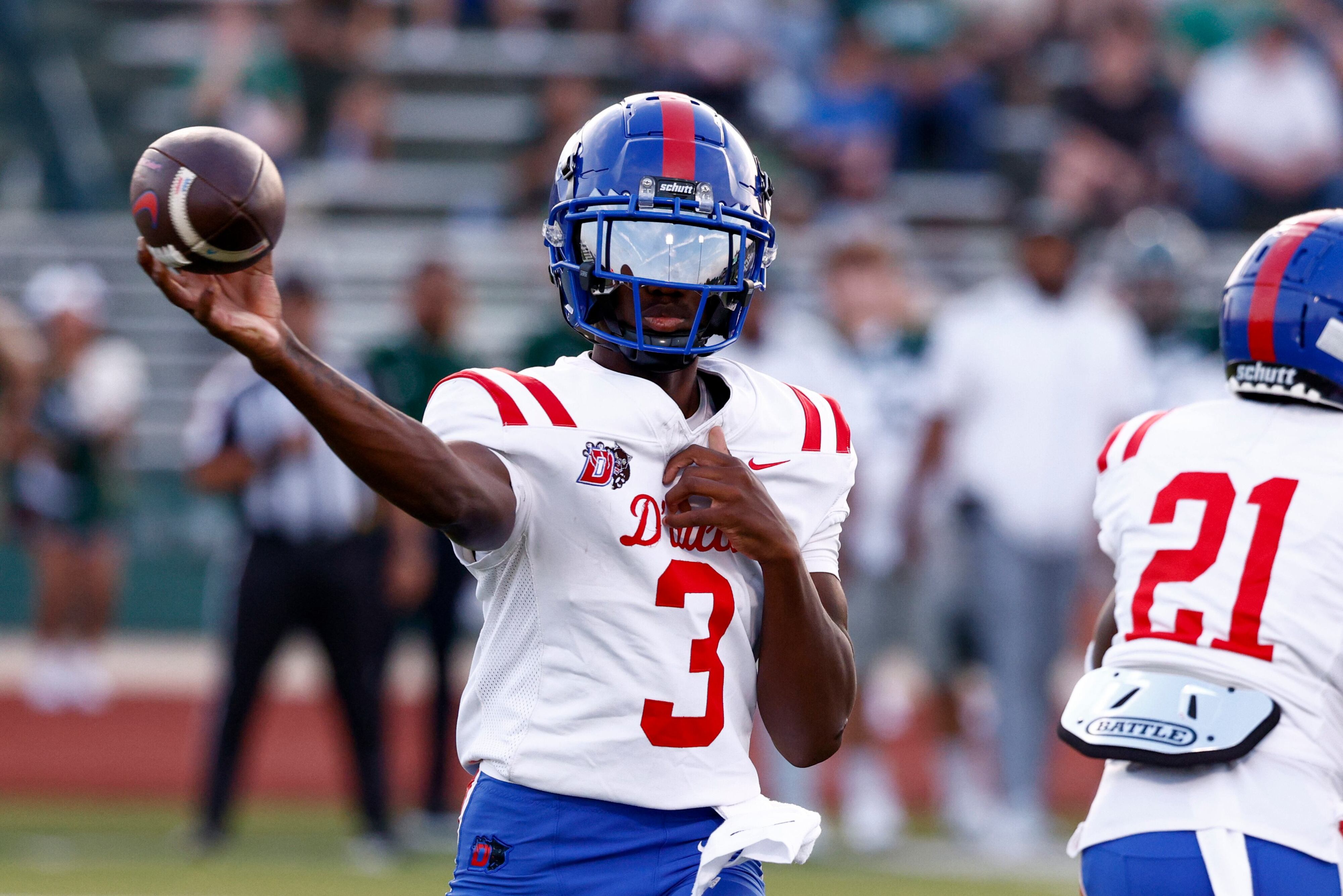 Status of Duncanville quarterback Maximus The Great Denson uncertain ...