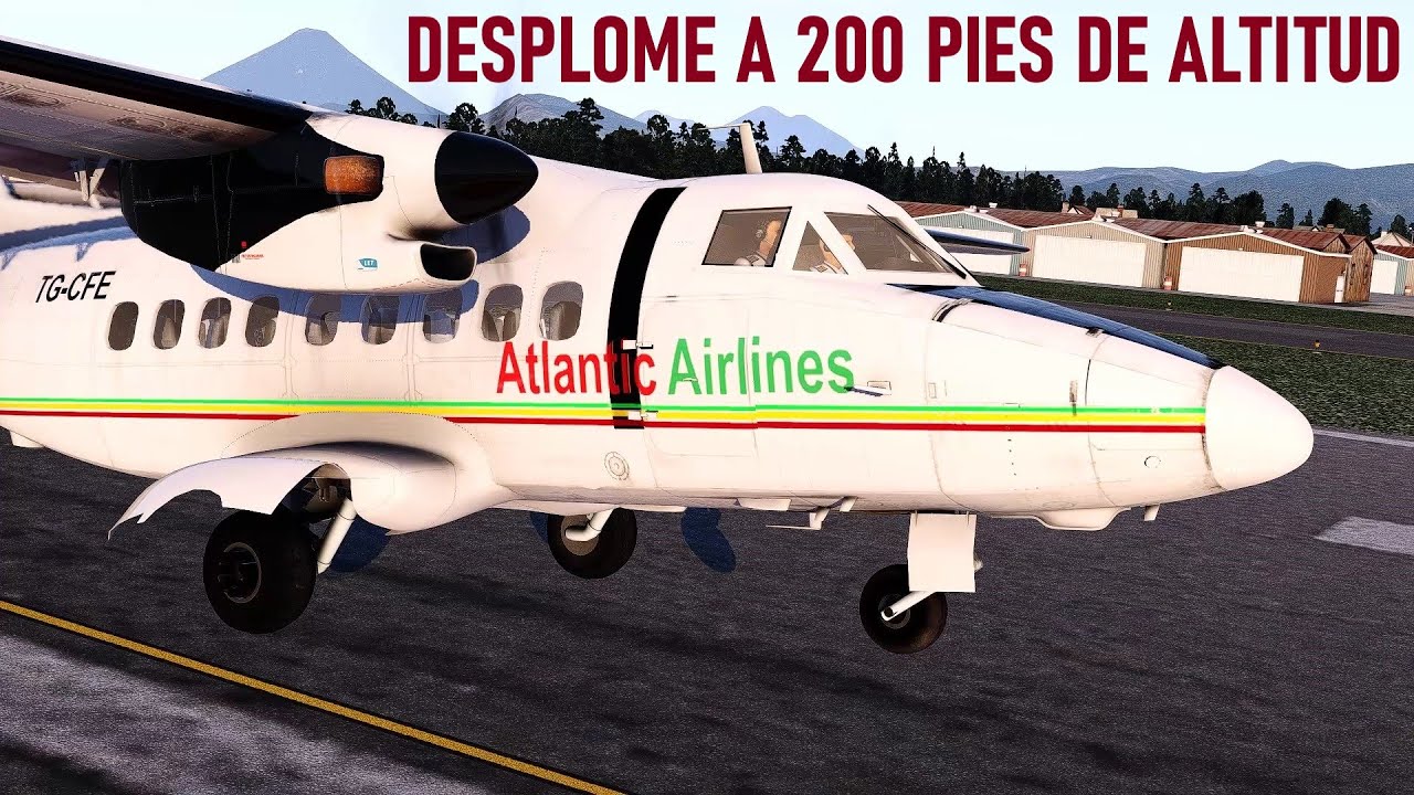 Atlantic Airlines Flight 870: Turboprop crash at La Aurora Airport