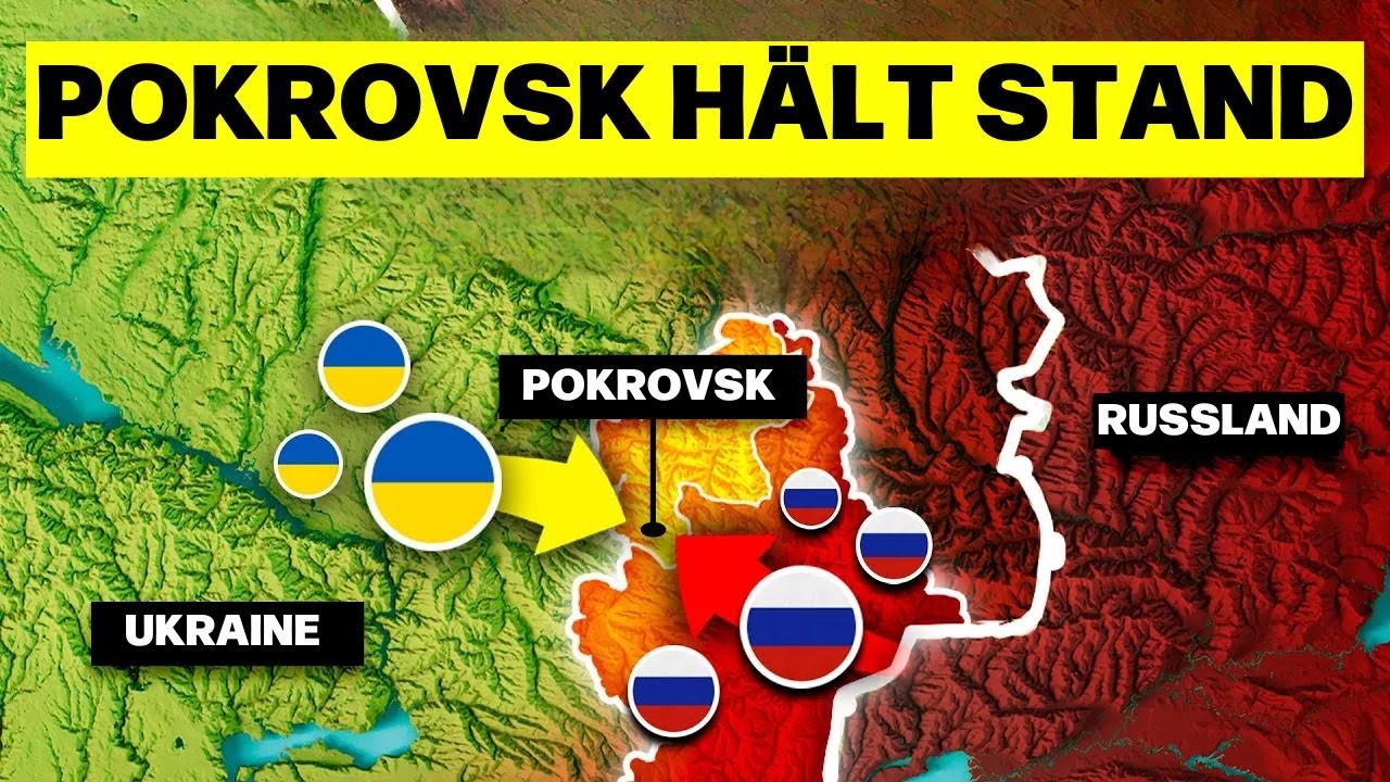 Pokrovsk hält stand – Ukraine stoppt Kreml-Propaganda!