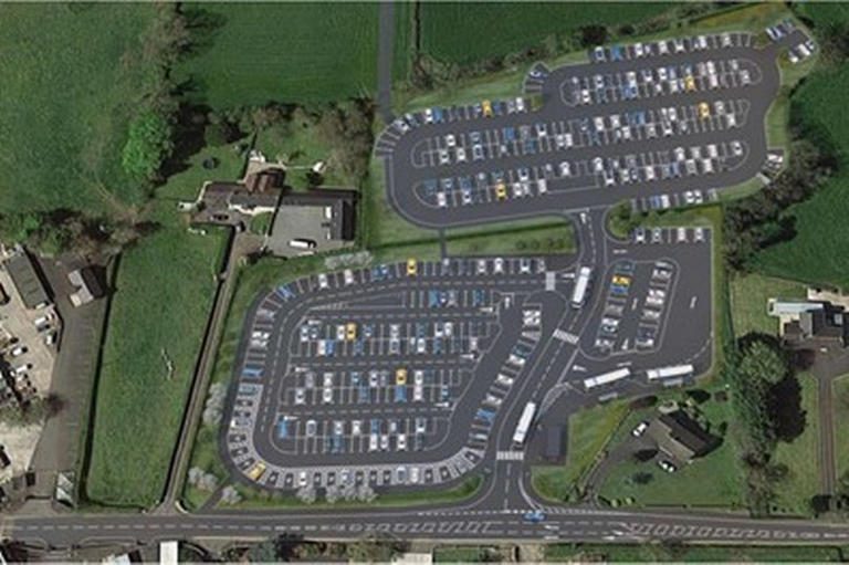 Co Down park and ride road closure due to end amid 'chock-a-block ...