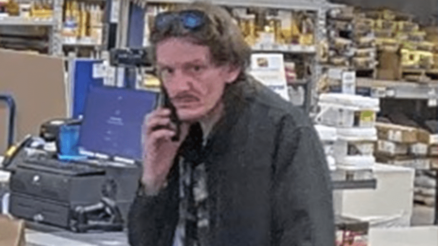Ware police request help to find felony larceny suspect
