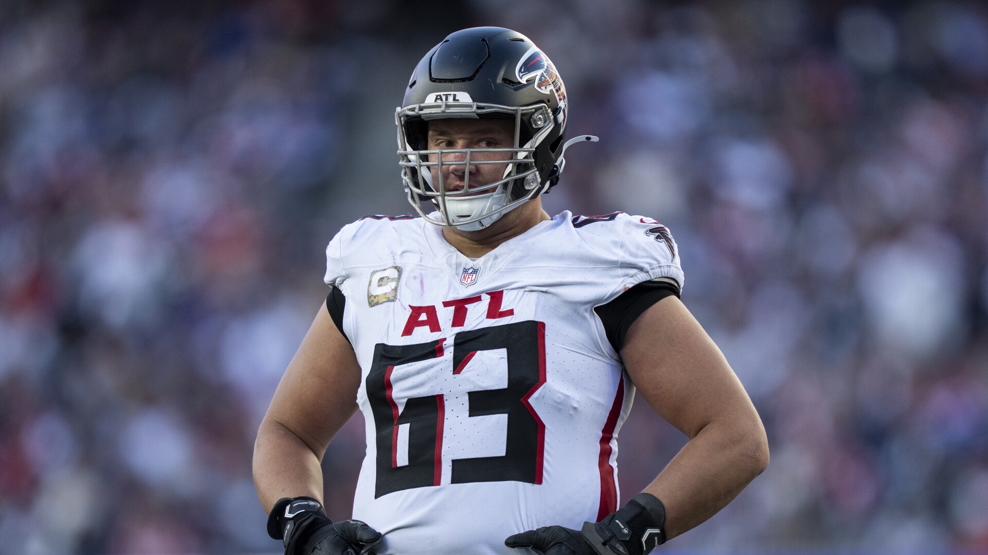 Falcons RG Chris Lindstrom is questionable for Sunday's game