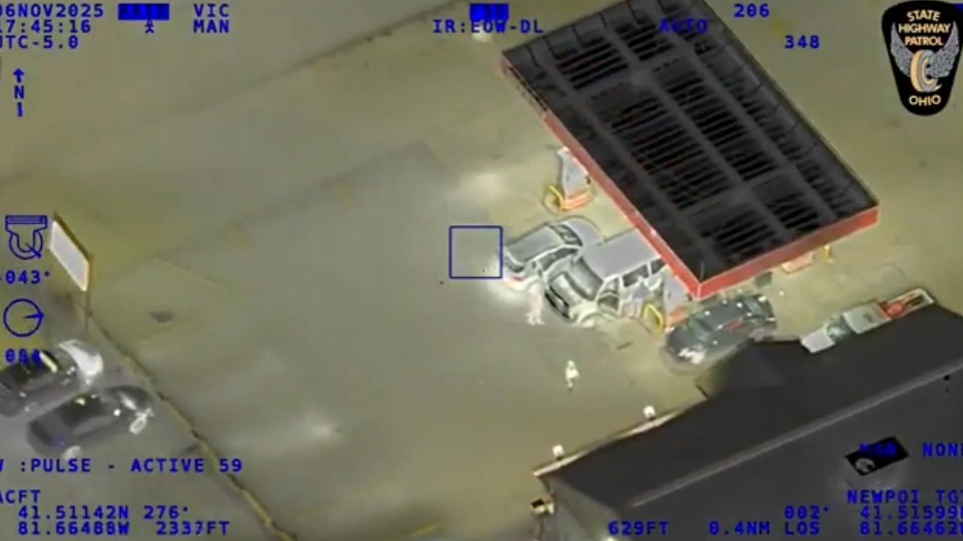 WATCH: Suspect leads police, OSHP on chase with 2 children in car ...
