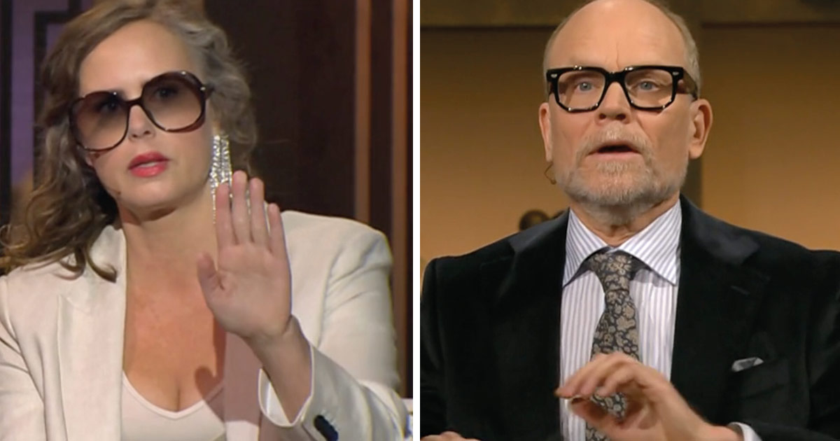 Hanna Hellquists beteende i ”På spåret” skaver