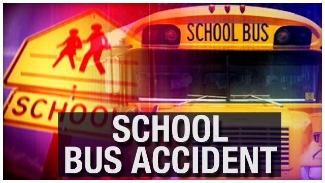 Crews respond to school bus versus tractor trailer accident in Harrison ...