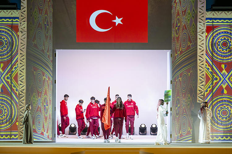 6. İslami Dayanışma Oyunları'nın resmi açılışı Riyad'da yapıldı