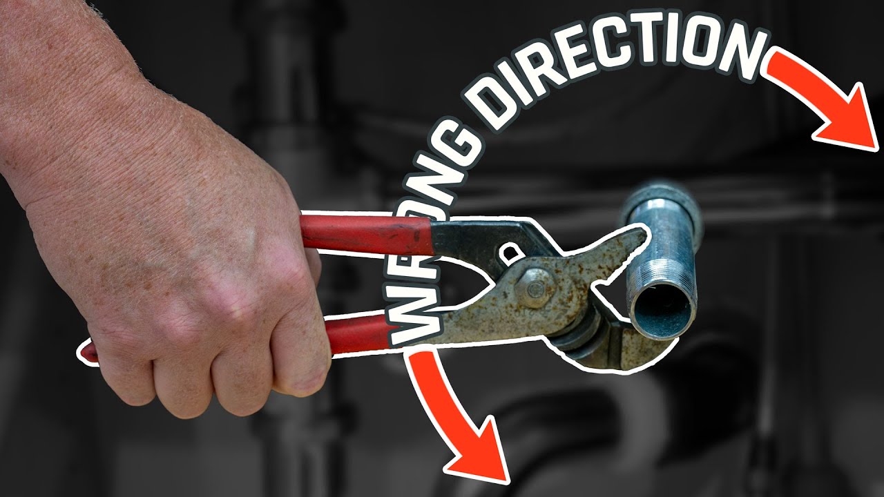 3 mistakes we make using pipe wrenches & channel locks