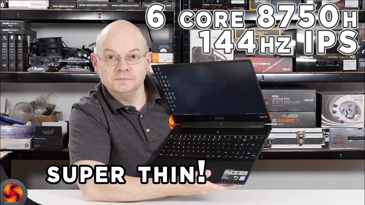 Gigabyte Aero 15x v8 laptop review - 6-Core i7 8750H / 144Hz IPS