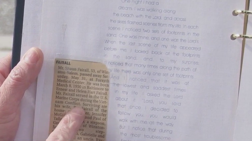 Winston-Salem woman looking for family memory book owner