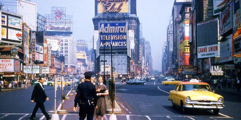 A Glimpse into Everyday Life With Snapshots of 1955