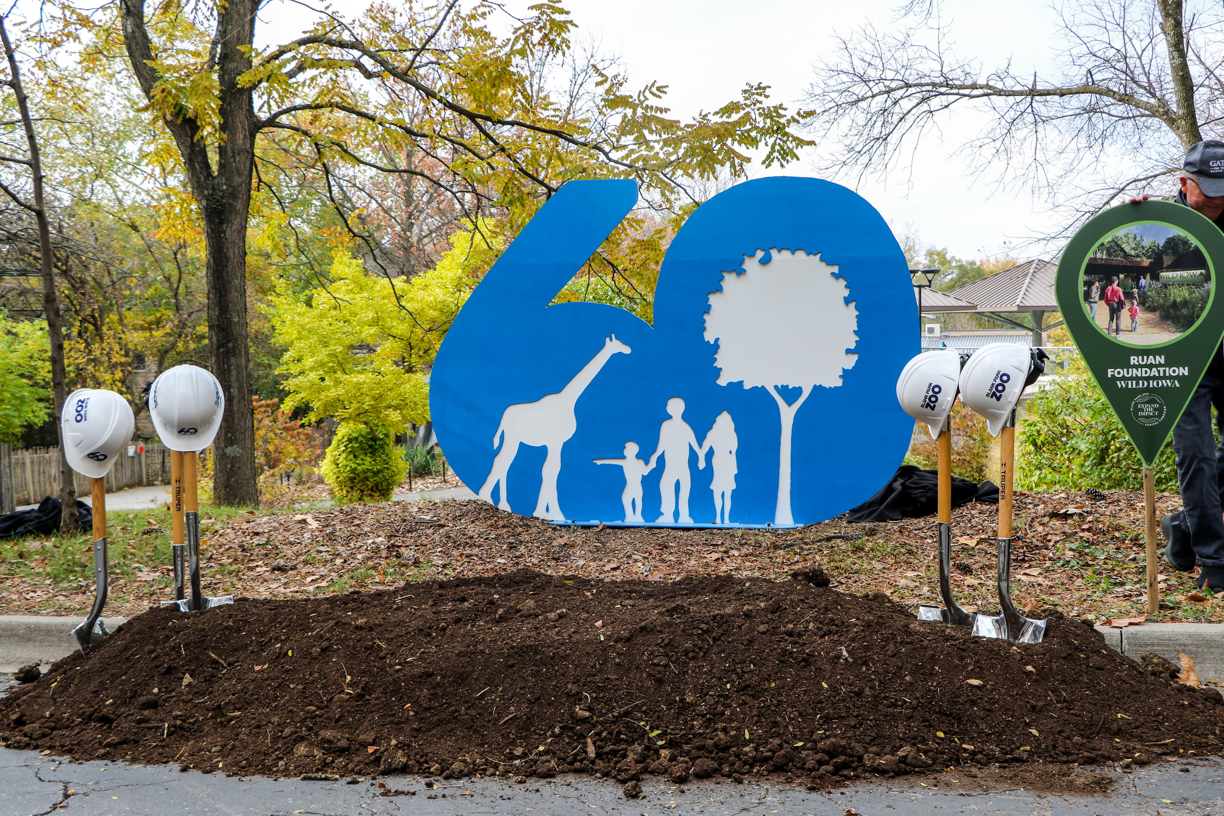 Blank Park Zoo breaks ground on new Iowa wildlife exhibit