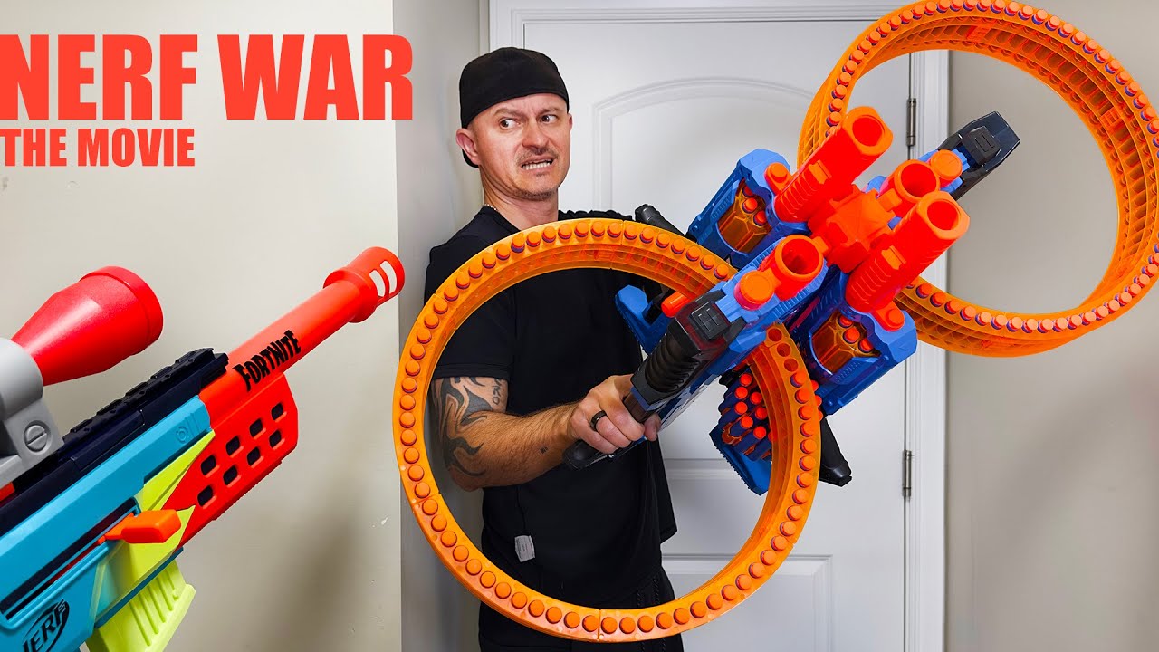 Nerf war: Kid vs dad showdown (the movie)