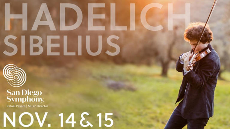 Violinist Augustin Hadelich headlines San Diego Symphony with Sibelius ‘epic tale’