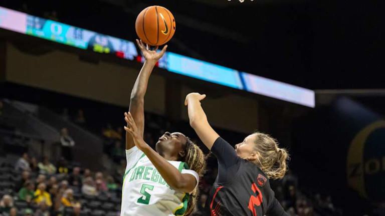 Oregon Women's Basketball Reveals Third New Uniforms