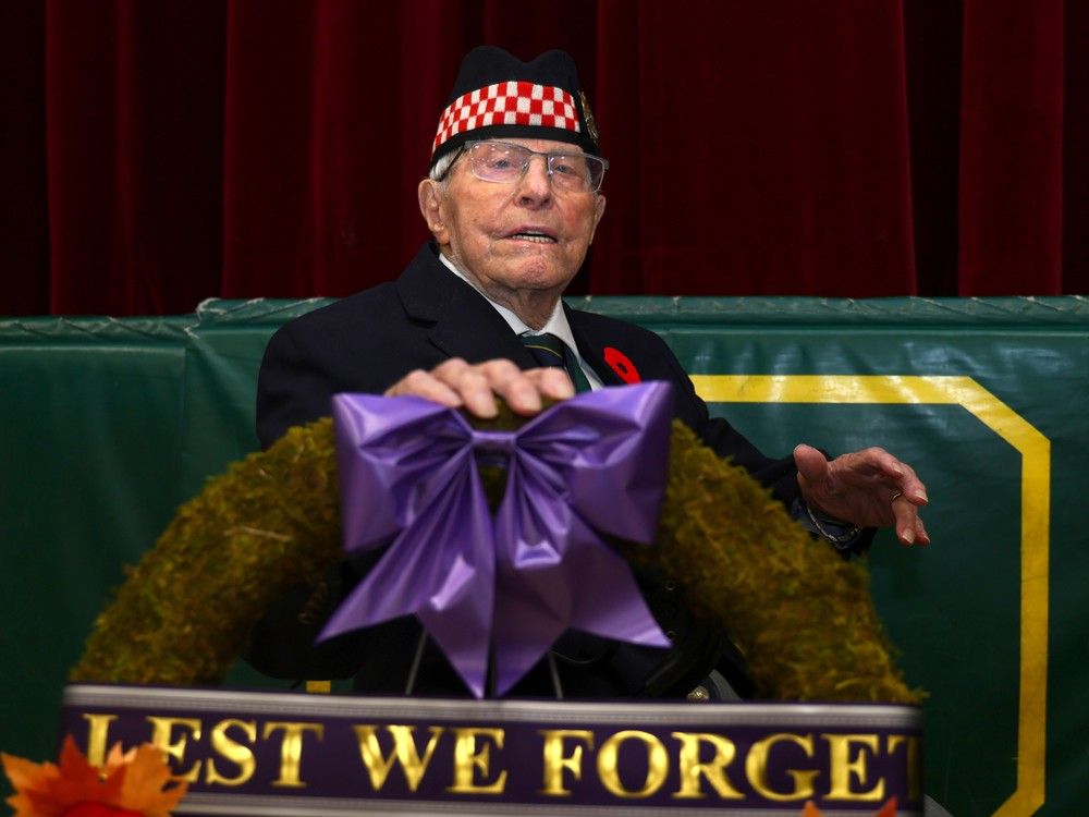 'I will never forget': Second World War vet tells students how he went ...