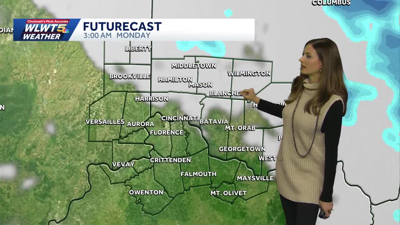 Tracking Cincinnati's first snow of the season