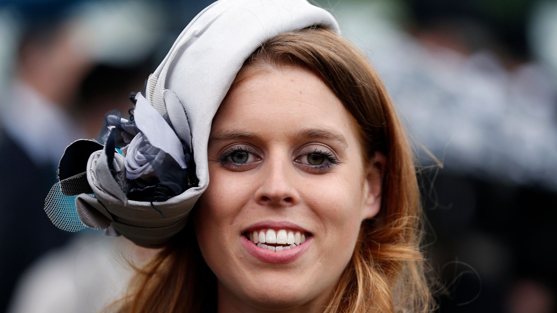Smiling Princess Beatrice makes rare appearance following father's loss ...