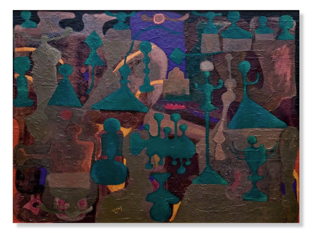 Christie's Hauls in $5.2 M. at Modern and Contemporary Middle Eastern ...