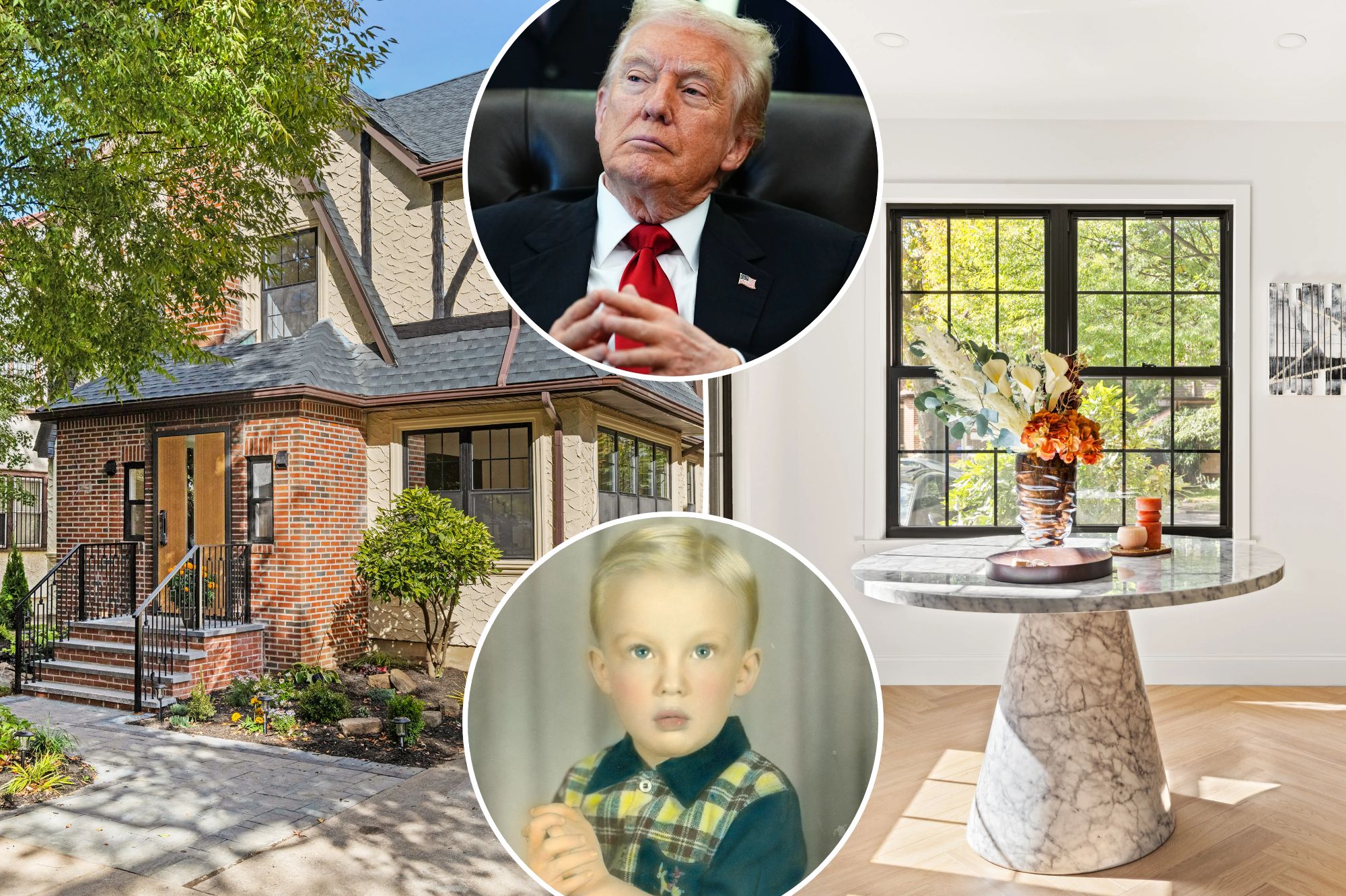 Donald Trump’s childhood home in Queens lists for $2.3M