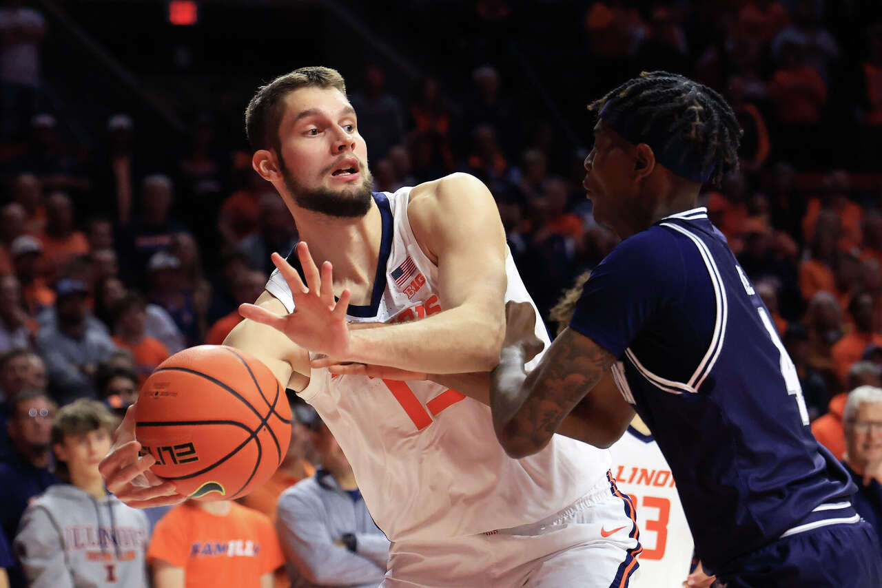 Illinois' Brad Underwood addresses Tomislav Ivisic practice injury