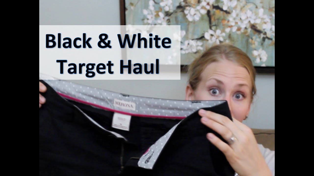 Target style haul! | Black & white summer staples