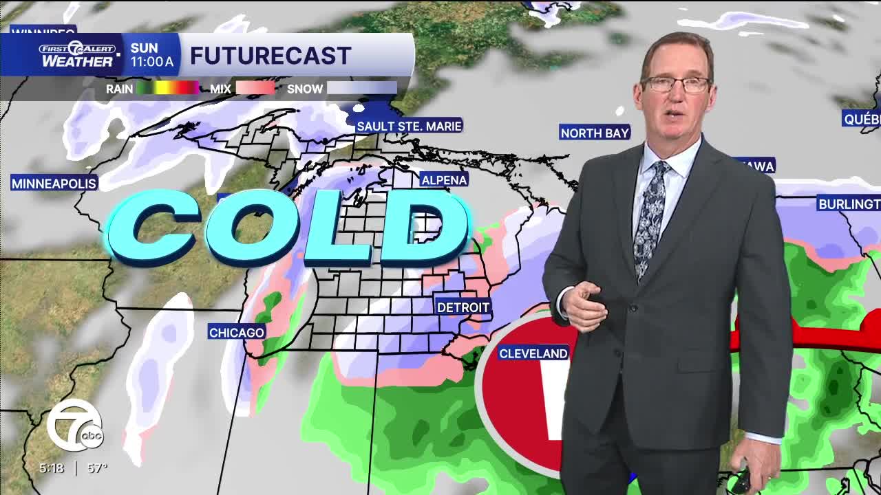 Getting sloppy with some snow