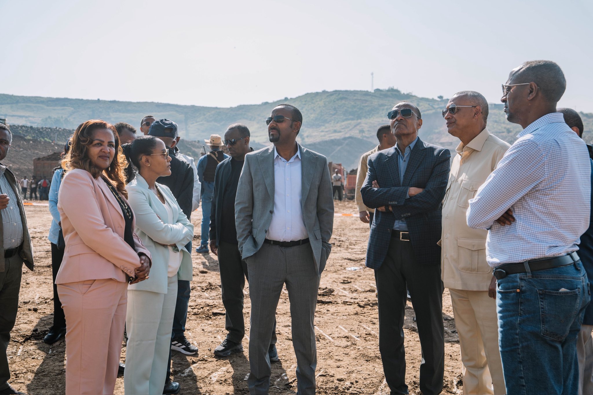 PM Abiy Reviews Progress of Megech Irrigation Development Project in Gondar