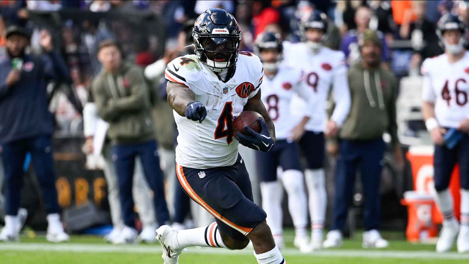 Bears’ D’Andre Swift questionable for Week 10 with ‘personal issue’