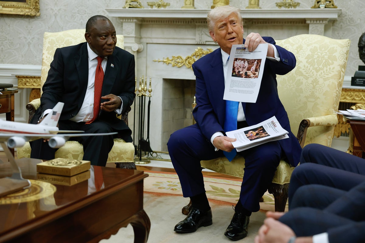 Trump boycotts G20 over false claims of white genocide in South Africa