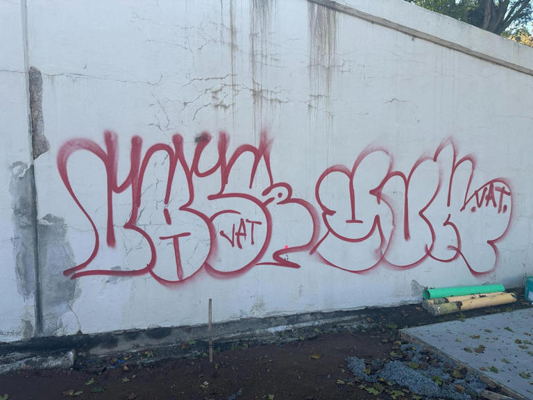 Naugatuck police seek suspects in graffiti vandalism near train tracks