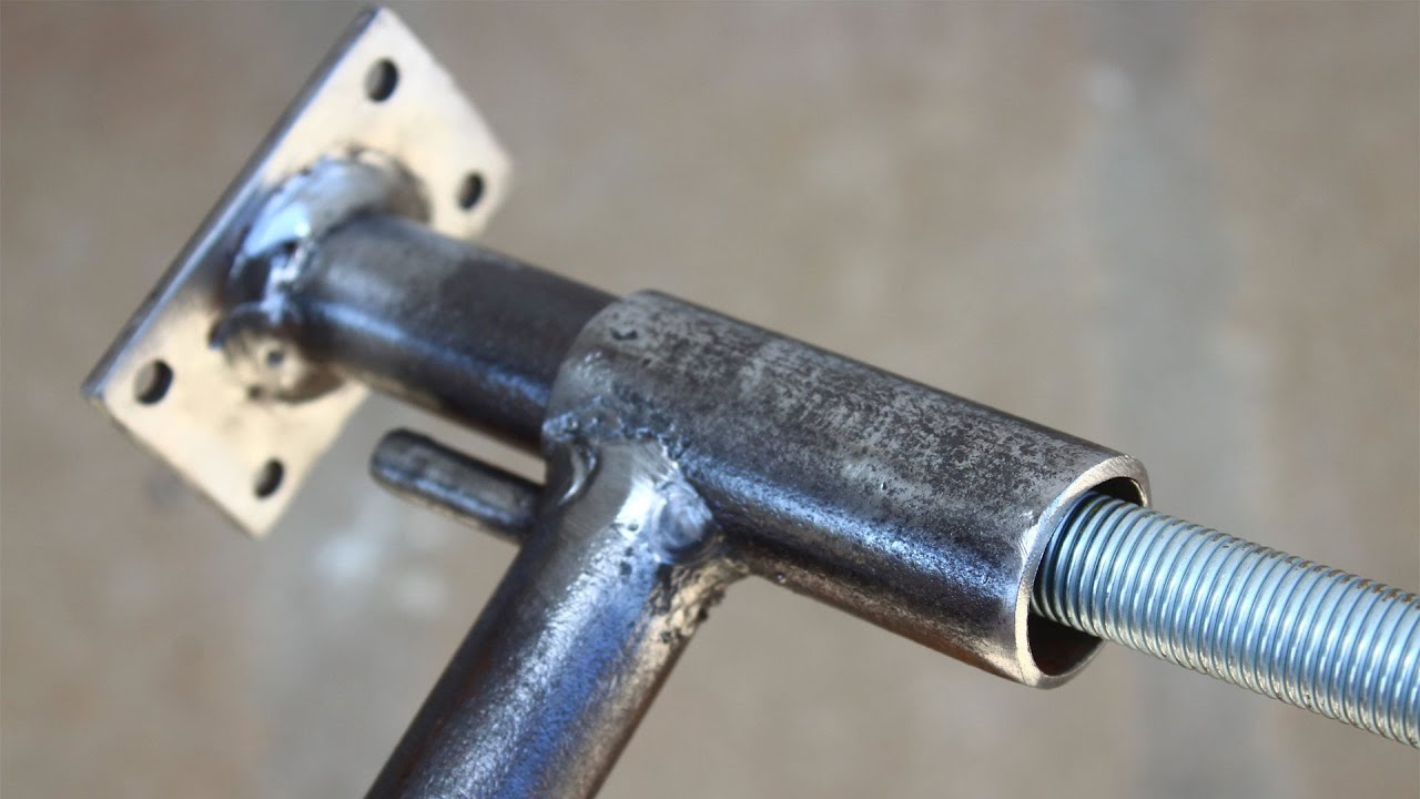 Cool idea! Don't throw away pieces of pipe!