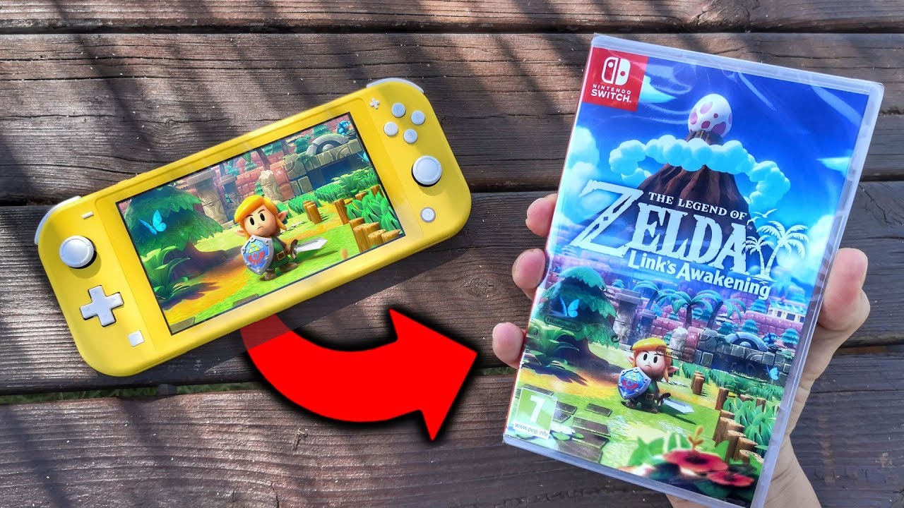 Me compré el Zelda Link's Awakening para mi Nintendo Switch 😃 unboxing ...
