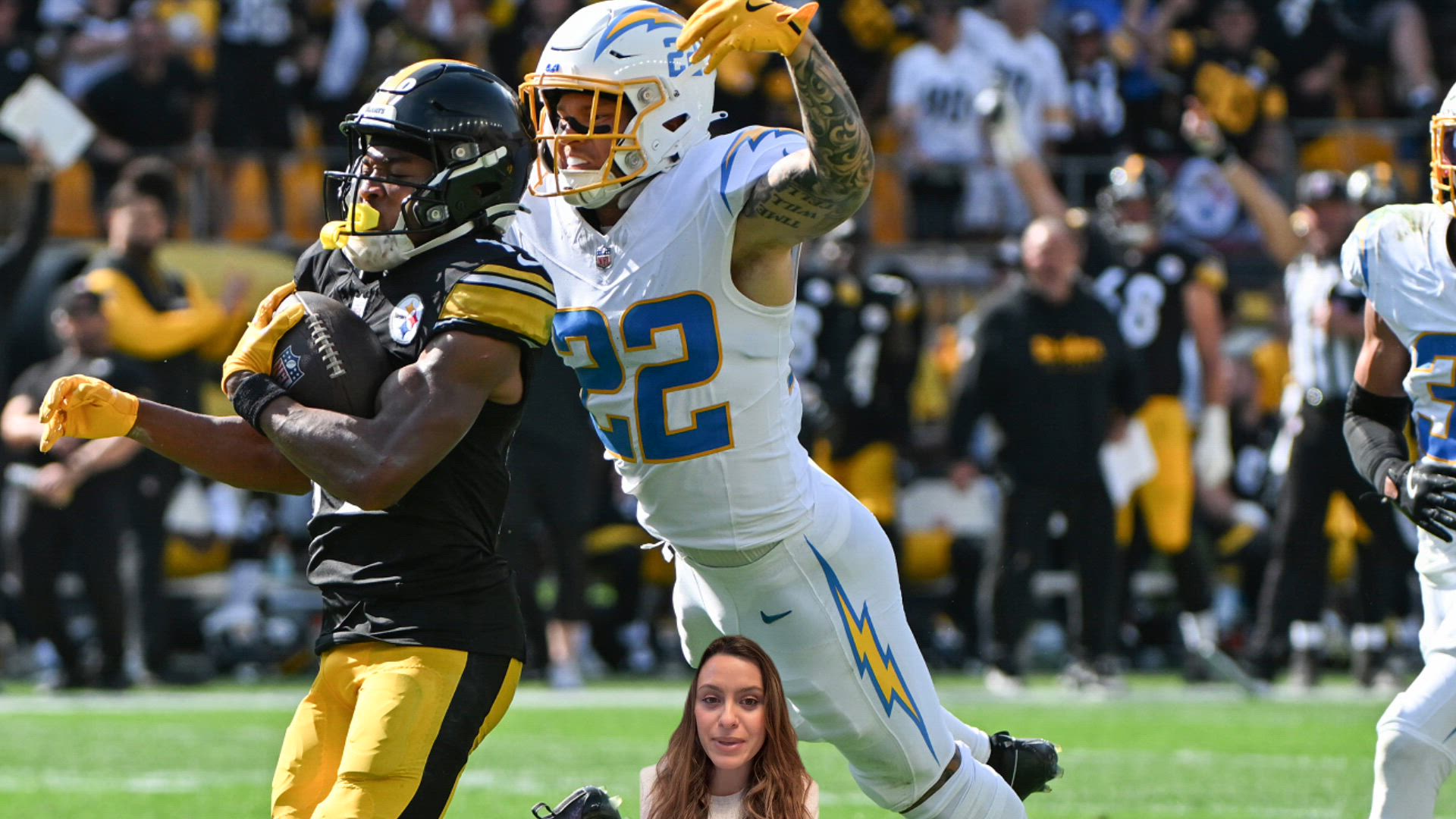 Chargers and Steelers on Sunday Night Football