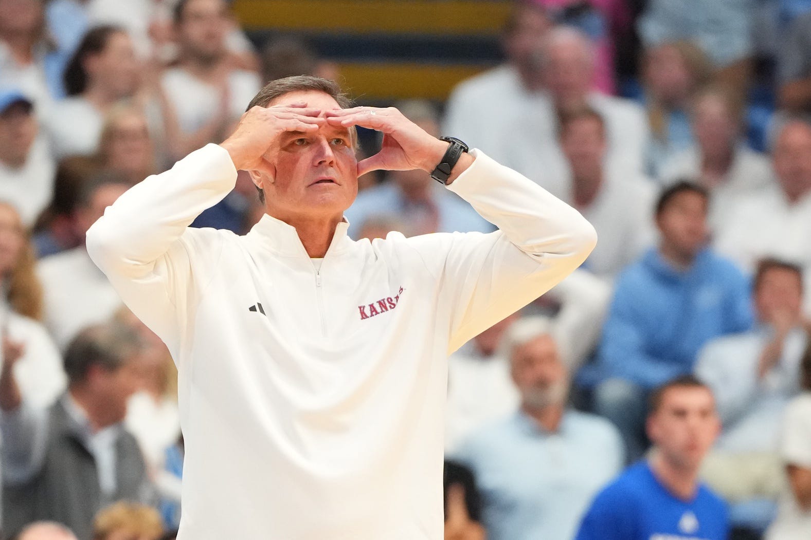 ‘Tape won’t lie,’ Kansas basketball coach Bill Self reacts after loss ...