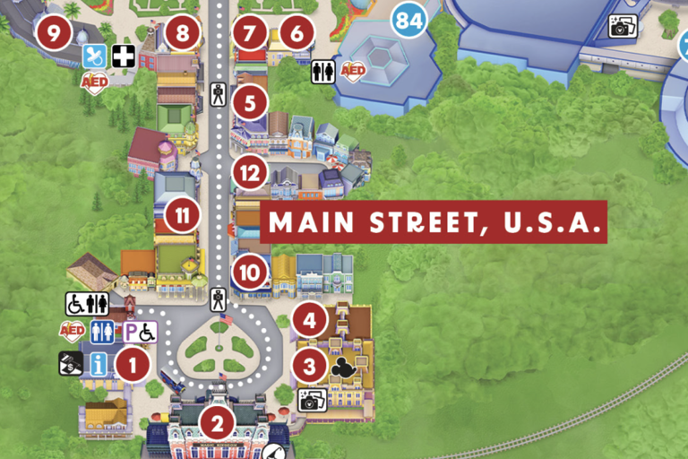 2026 Magic Kingdom map – Walt Disney World