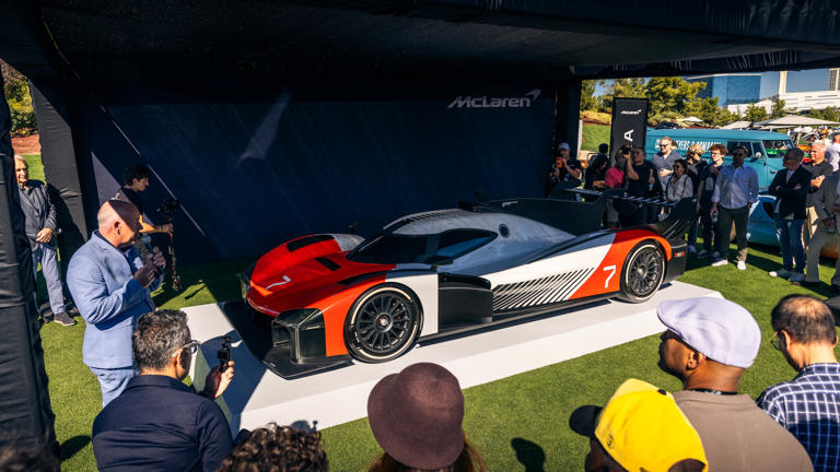2025 Concours at Wynn Las Vegas hosts the McLaren Performance Experience