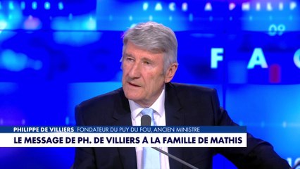 Le message de Philippe de Villiers à la famille de Mathis, tué par un ...