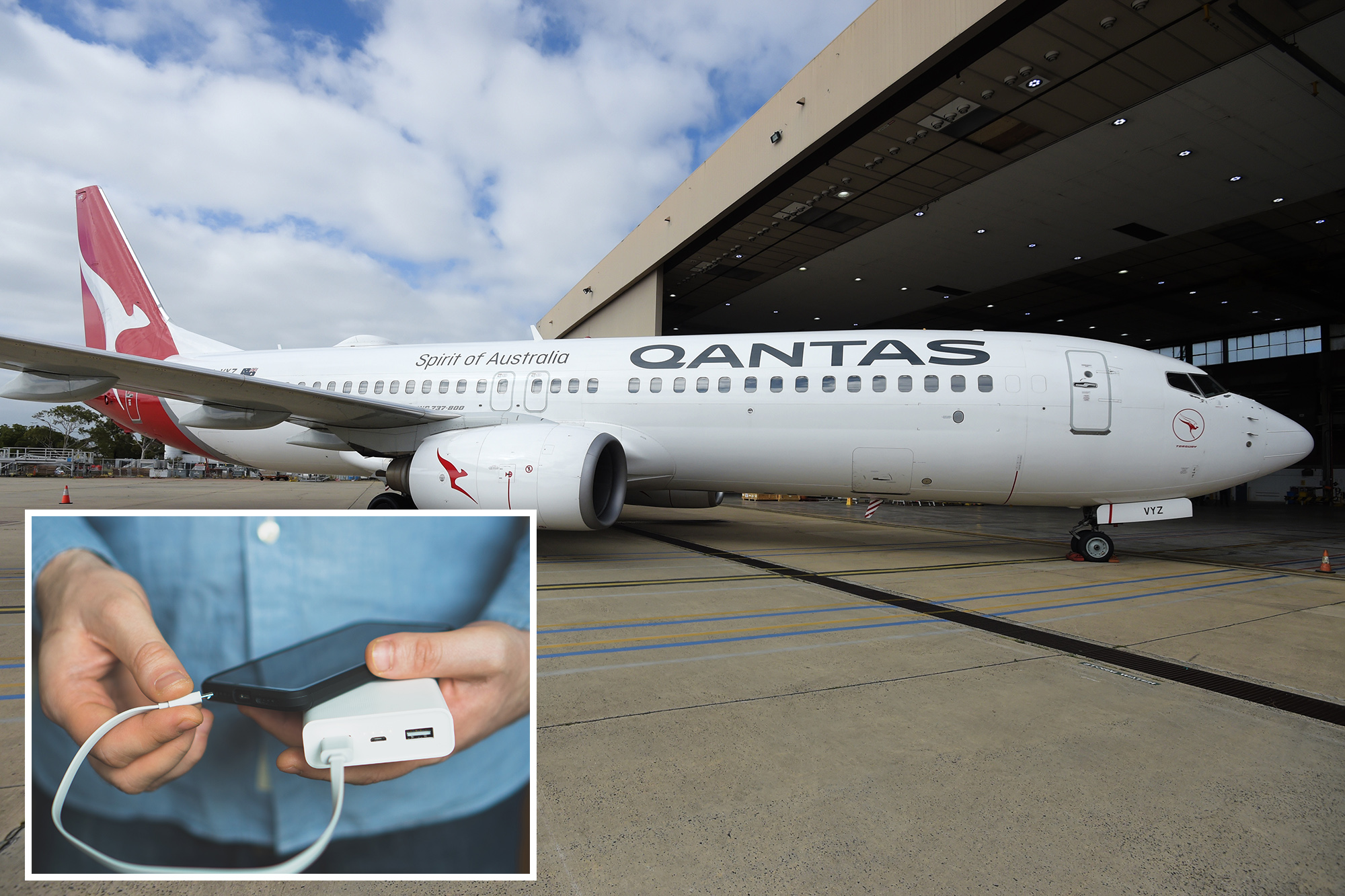 Plane passenger ‘set on fire’ as phone bank explodes in his pocket ...