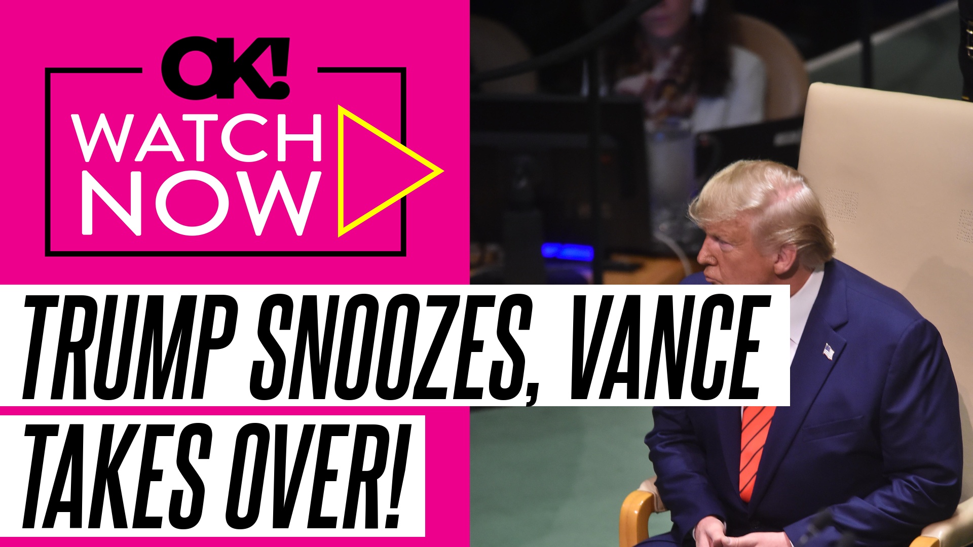 Sleepy Donald Trump, 79, Makes J.D. Vance Answer Tough Questions for ...