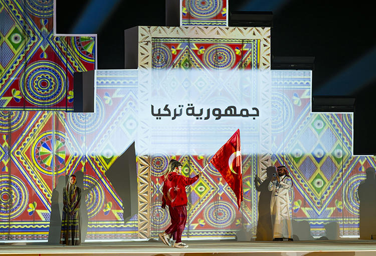 6. İslami Dayanışma Oyunları'nın resmi açılışı Riyad'da yapıldı