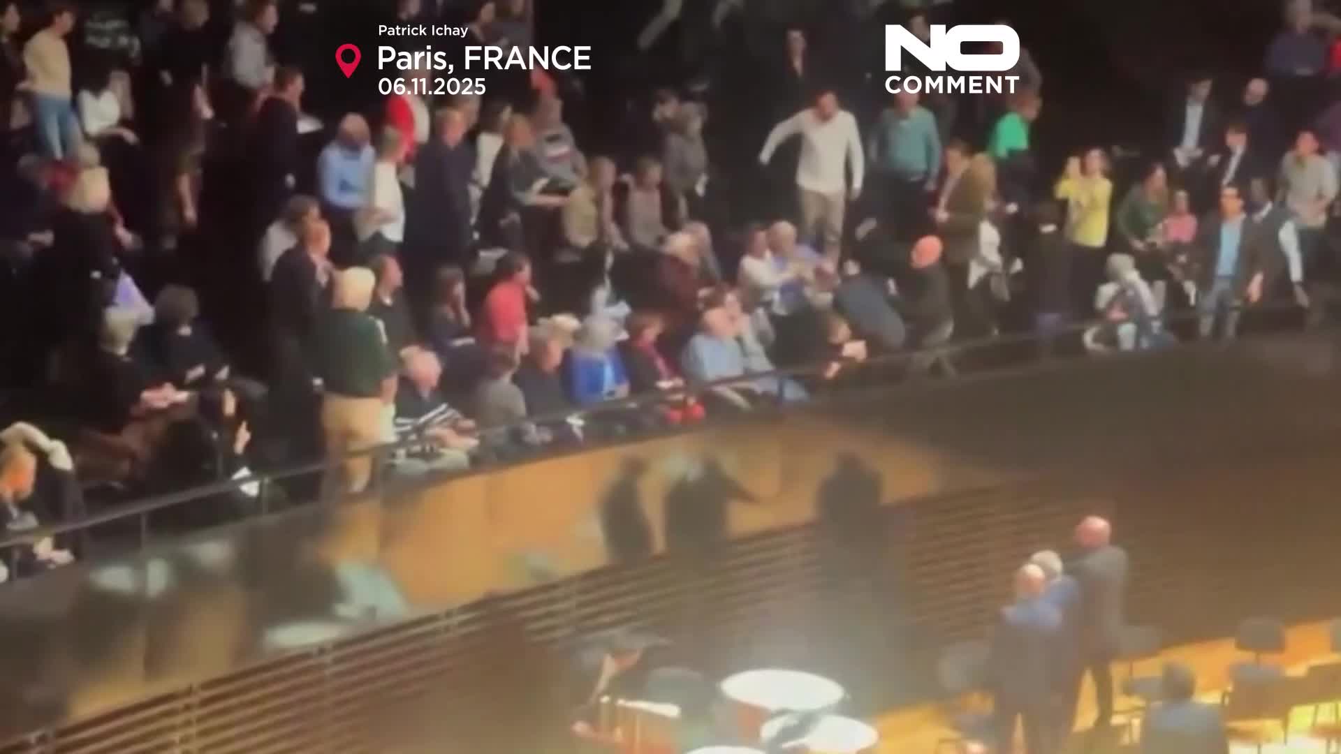 Protesters disrupt Israel Philharmonic Concert in Paris with flares and ...