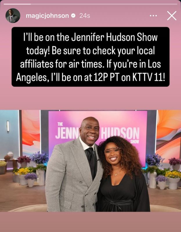 NBA Legend Magic Johnson Makes Announcement on Friday