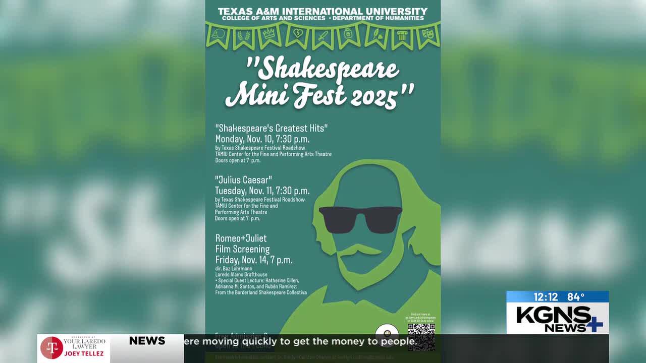 TAMIU presents Shakespeare Mini Fest 2025