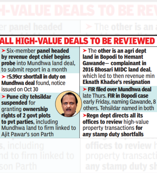Amid row, Ajit says Pune land deal cancelled, defends son