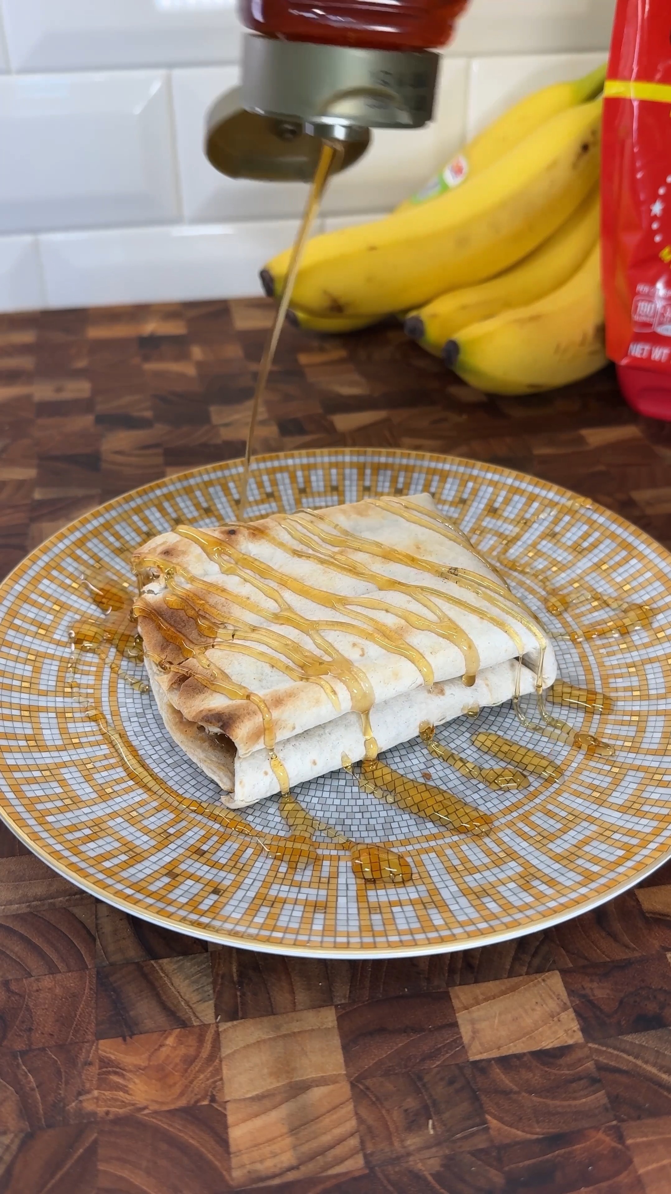 Peanut butter toaster wrap