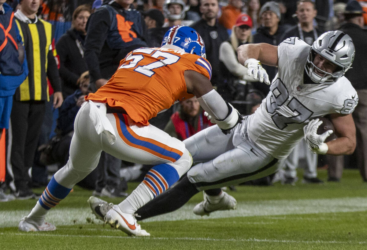 Raiders, Broncos sink to historic lows in ‘Thursday Night Football’ clunker