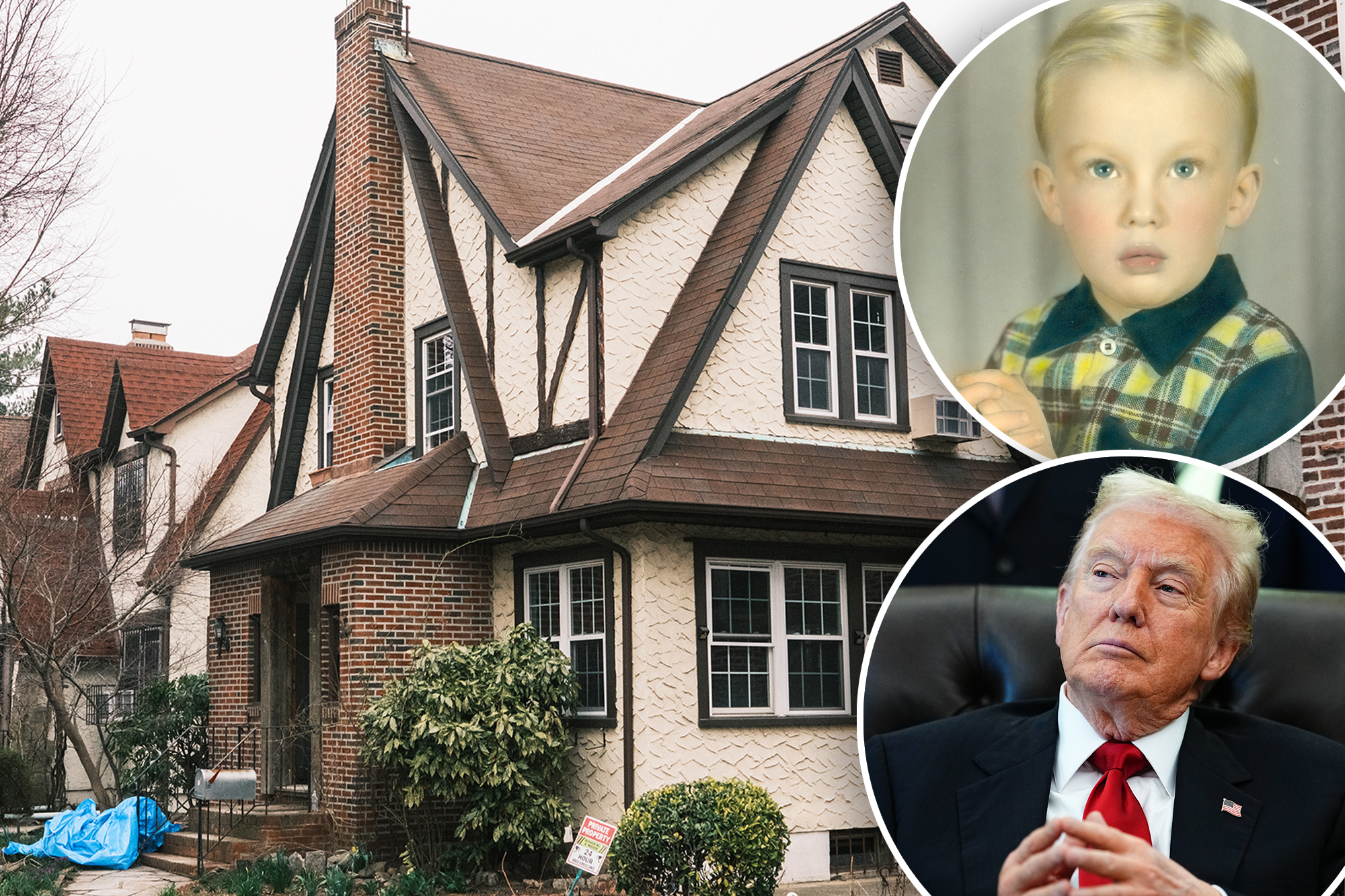 Donald Trump’s childhood home in Queens will list for $2.3M