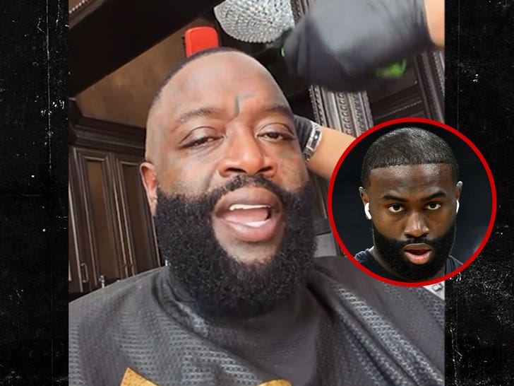 Rick Ross Urges Jaylen Brown's Barber to 'End The Madness' Amid ...