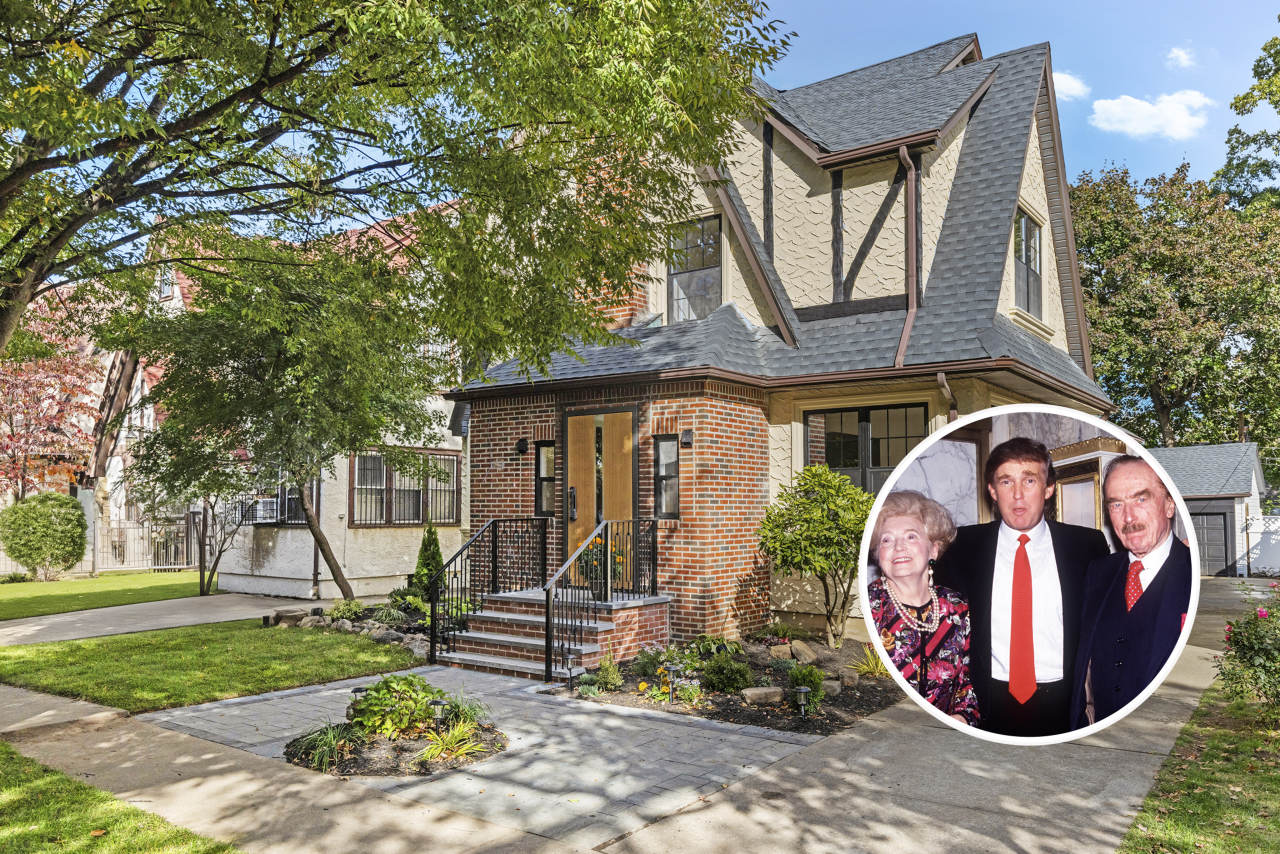 President Trump’s Childhood Home in Queens Is Hitting the Market Again