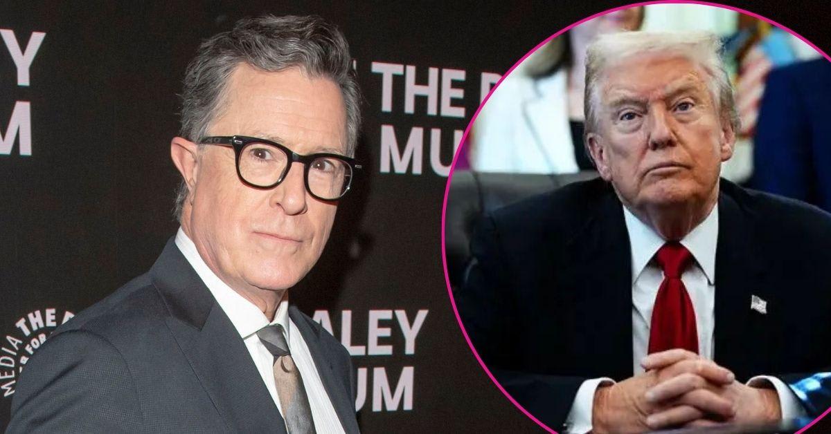 Stephen Colbert Calls Out Donald Trump's Cold Reaction After Man ...